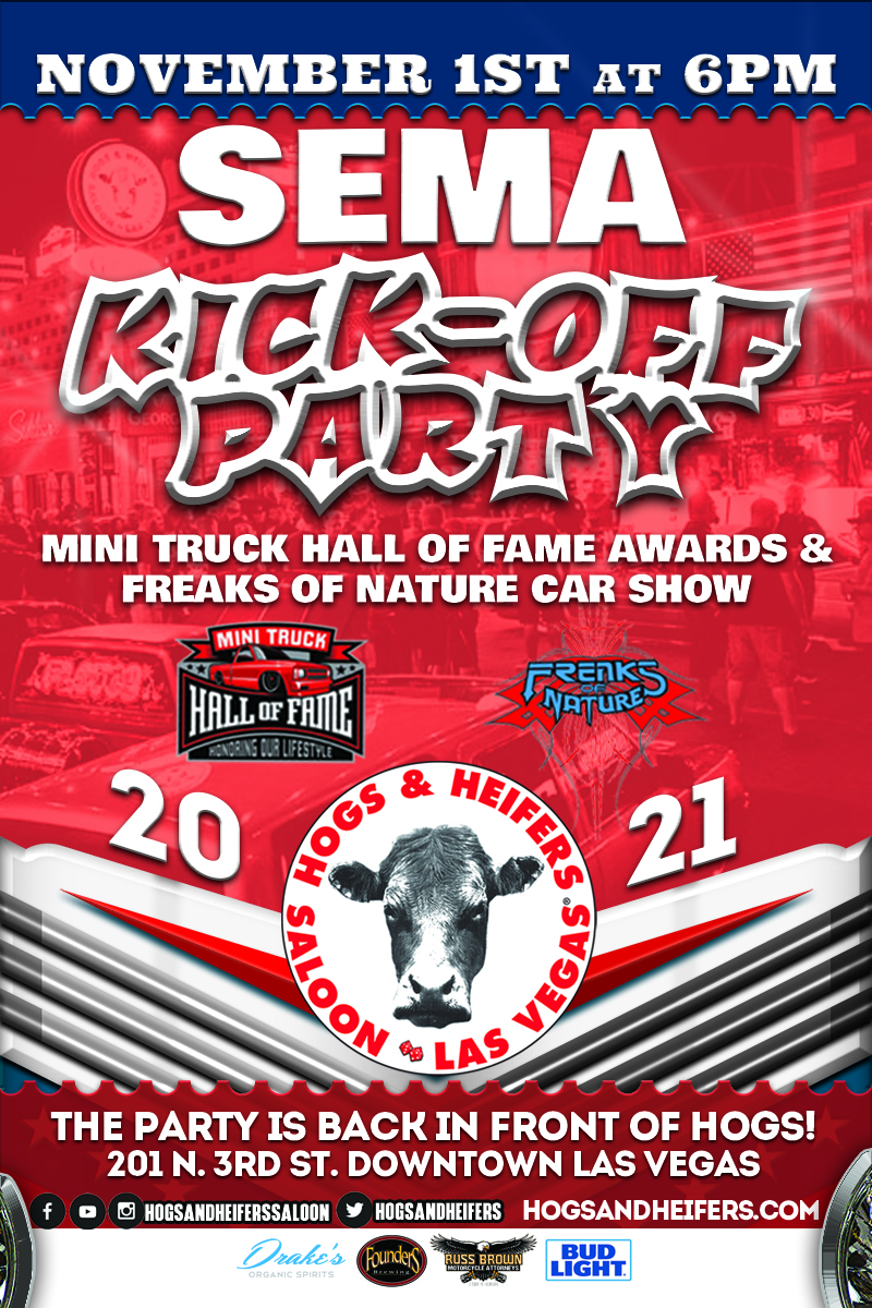 2021 SEMA KICK-OFF PARTY FLYER_3_4x6 – Hogs & Heifers Saloon Las Vegas